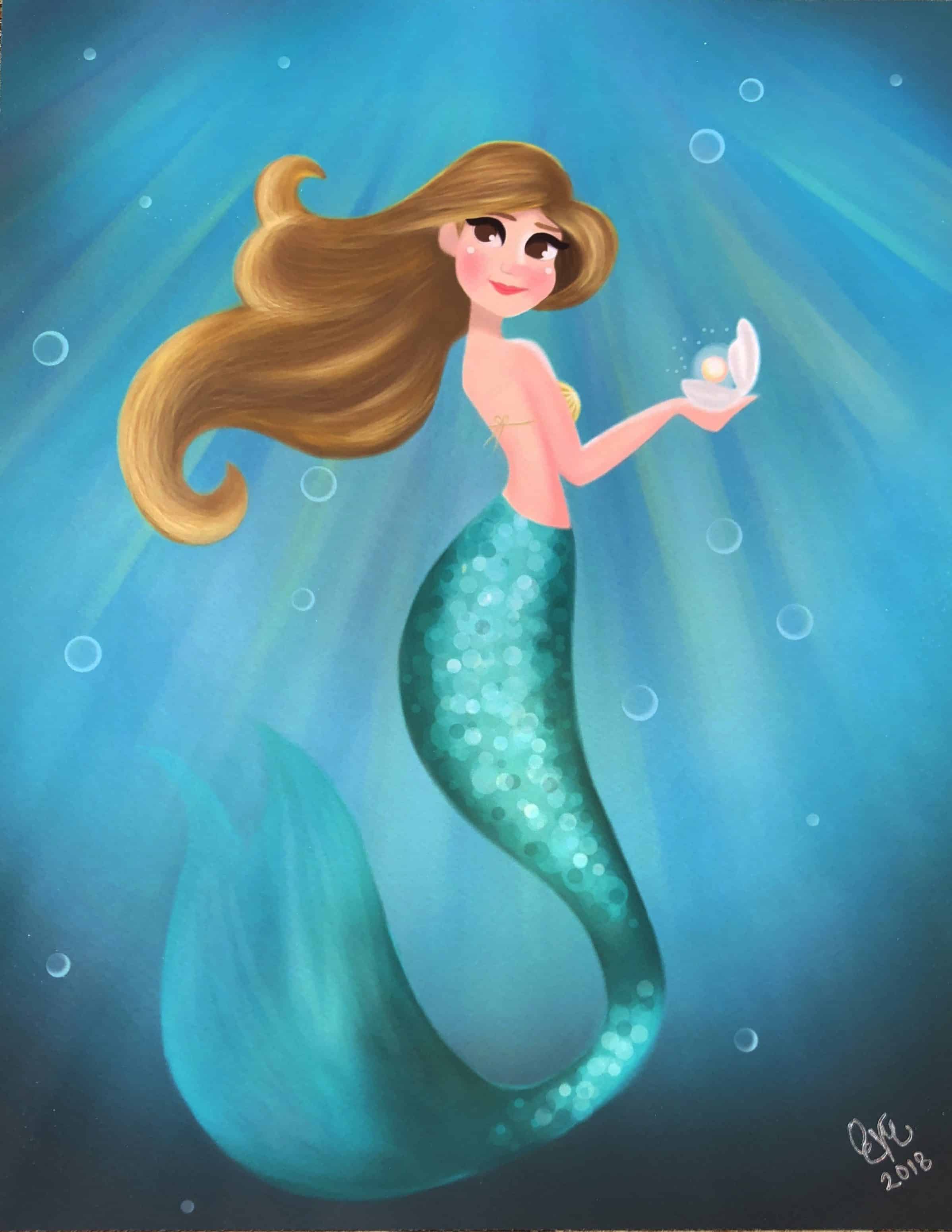 Make Me A Mermaid: Etsy Artist Will Turn You Into Mermaid Art